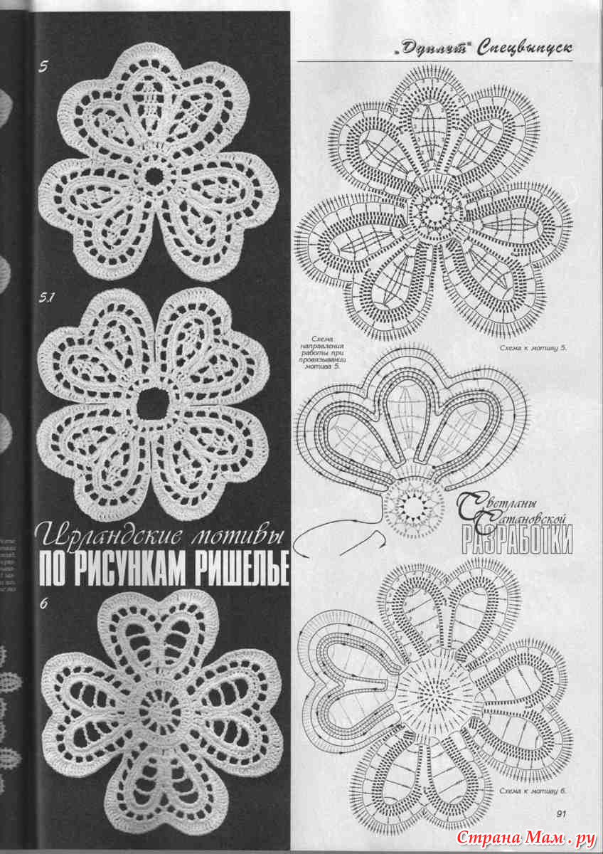 Дуплет Ирландское кружево - Страна Мам
