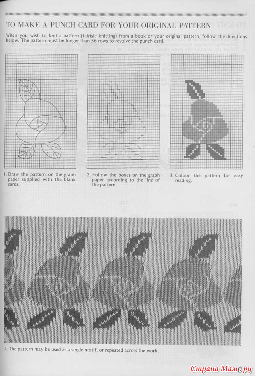 Фото: фотография в альбоме knitting pattern II TOYOTA - Страна Мам