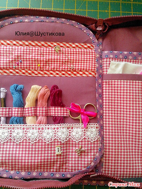 Рукодельный чемоданчик-органайзер "Три в одном" - Сумки &Co - Страна Мам