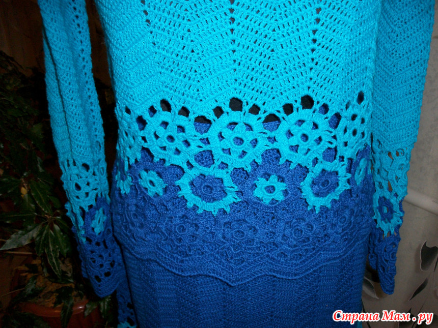 . Костюм двухцветный - Все в ажуре... (вязание крючком) - Страна Мам