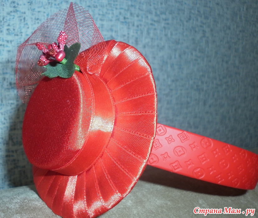 Ободочки - Канзаши - Страна Мам