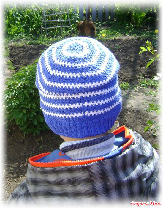 Шапочки крючком для мальчиков - Рукоделие и творчество с Солнечной ...