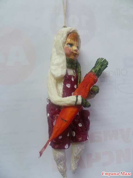 Елочная игрушка - Зайчик - Страна Мам