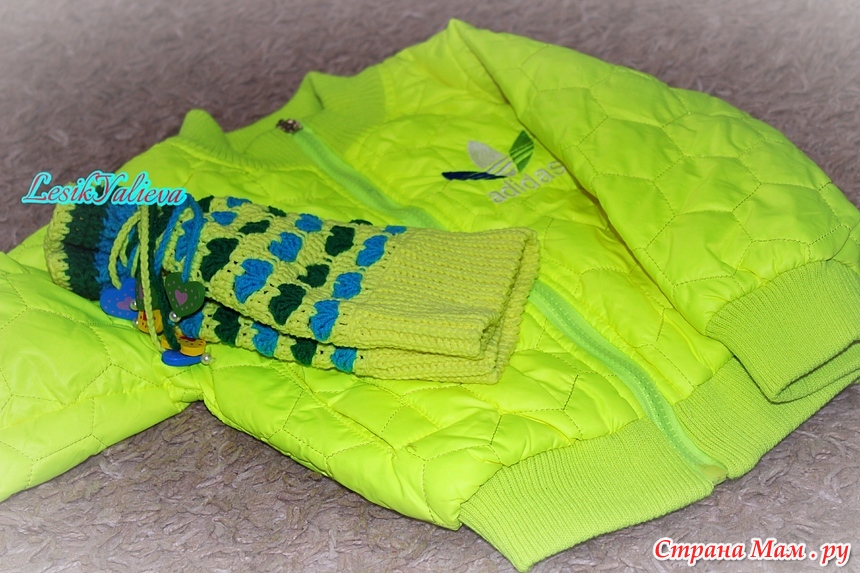 Шапочка " Яркие сердечки" - Вязание - Страна Мам