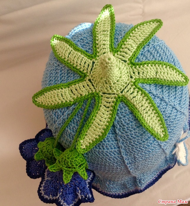 Шляпка "Колокольчик" - Вязание - Страна Мам