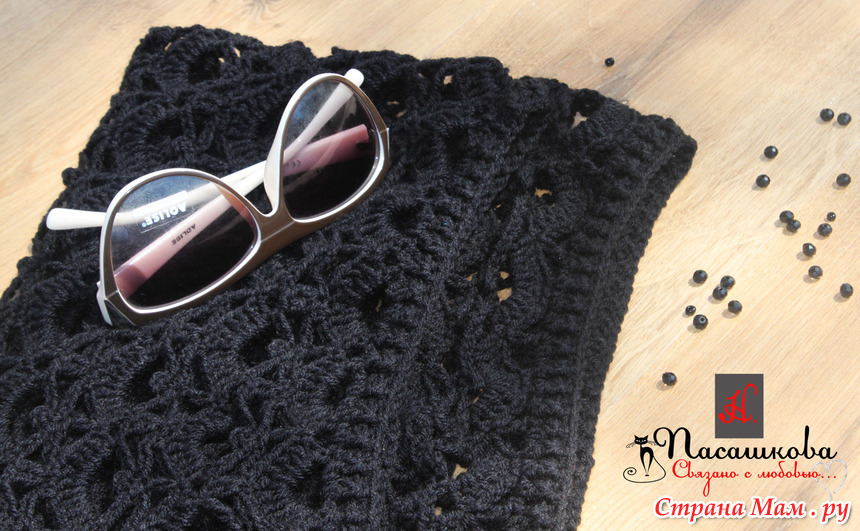 Снуд "Роскошь черного" - Вязание - Страна Мам