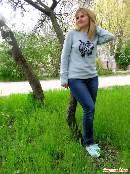 Свитерок"Совушка" - Вязание - Страна Мам