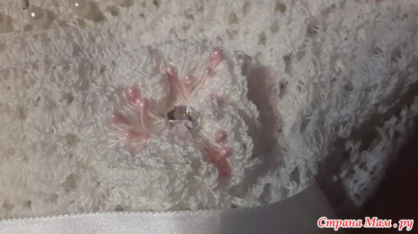 Платье "Снежинка" - Вязание для детей - Страна Мам