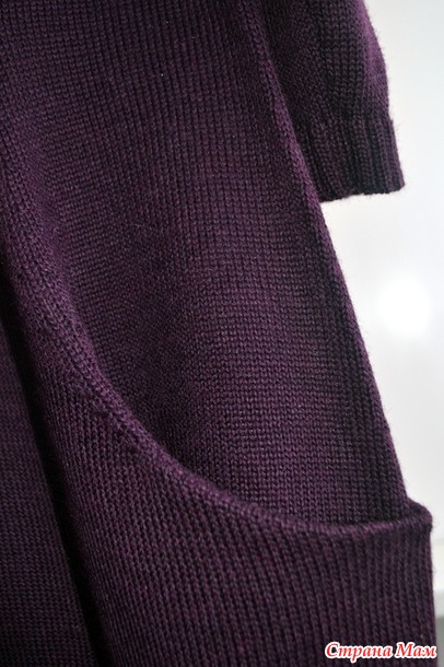 Платье-туника с карманами. - Вязание - Страна Мам