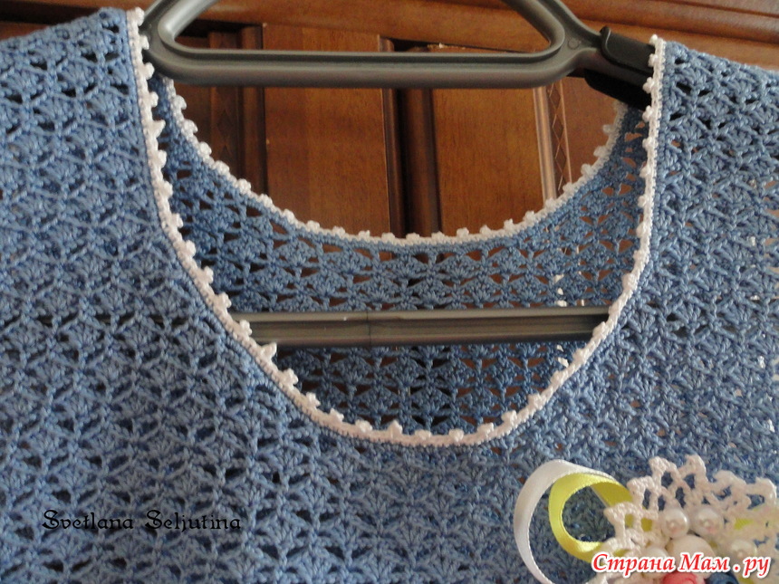 Платье ананасами для девочки - Вязание - Страна Мам