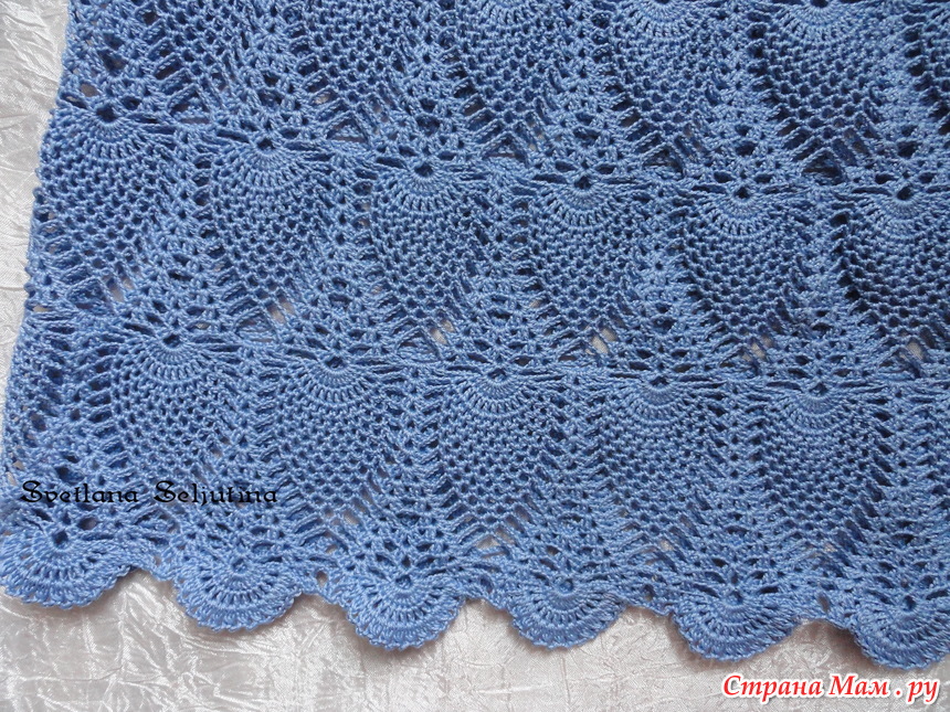 Платье ананасами для девочки - Вязание - Страна Мам