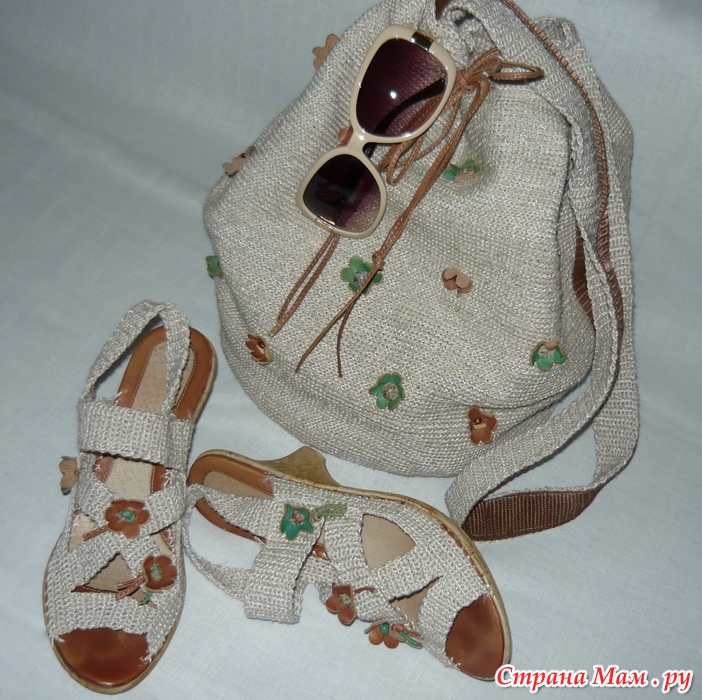 Летние обновки из льняной пряжи. - Вязание - Страна Мам