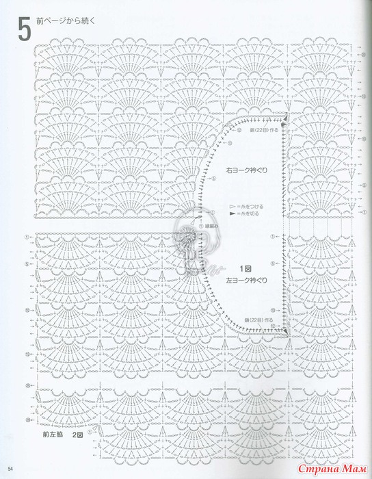 . Кардиган крючком из Дундага 6/1 "Ноябрьское настроение" - Все в ажуре ...