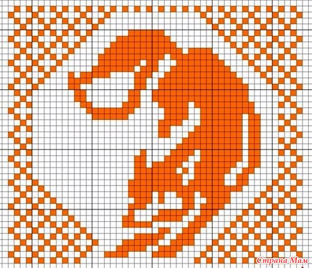 . Варежки для влюбленных - Вязание - Страна Мам