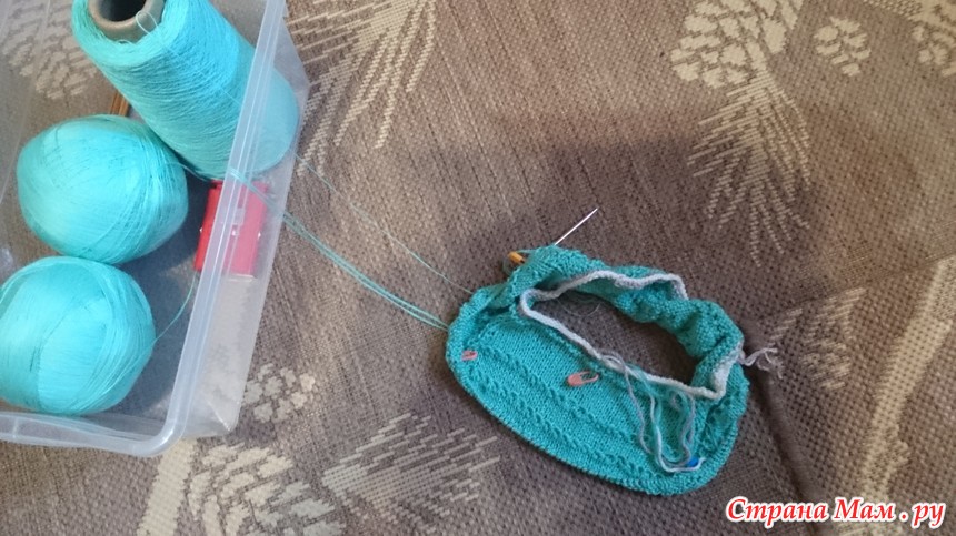 Мятный бриз - Вязание спицами - Страна Мам